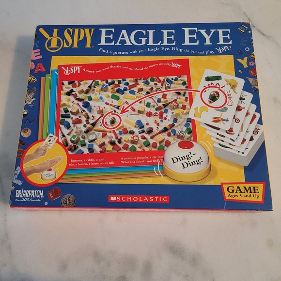 Scholastic | Games | I Spy Eagle Eye Board Game By Briarpatch Inc ...